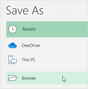 Guardar como • Ejemplos para Excel